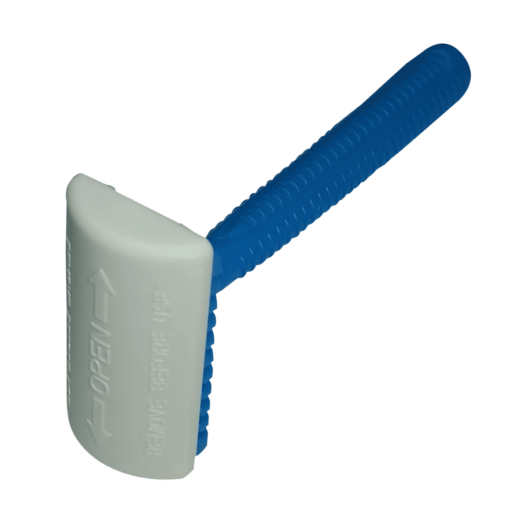 Disposable Prep Razor with Two Side Blades - Paramount Surgimed Ltd