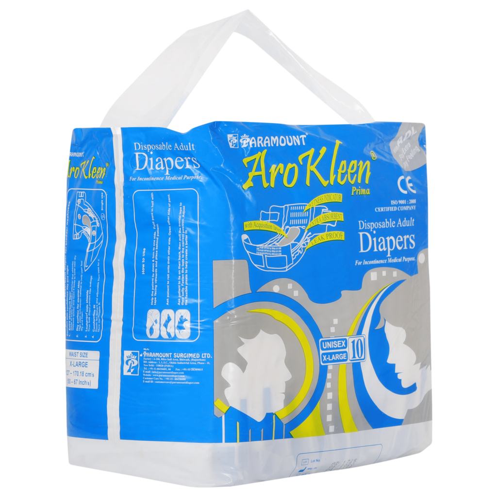 Arokleen Diaper 10pc – Paramount Surgimed Ltd